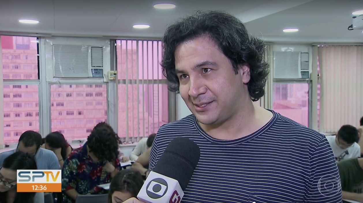Dicas do professor Adriano Chan no SPTV 1ª - Globo - Adriano Chan